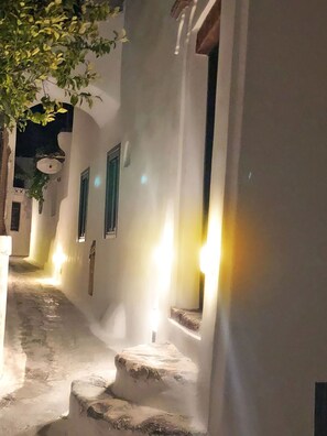 Entrada do alojamento