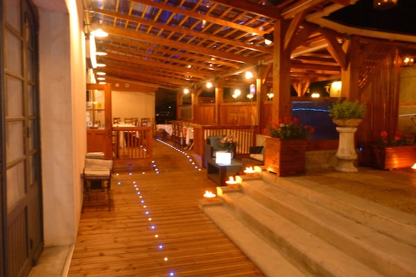 Entrada do alojamento