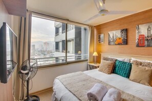 Apartamento, 2 quartos, casa de banho privativa (A3) | Lençóis de algodão egípcio, roupa de alta qualidade, edredões de penas 