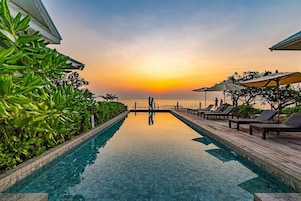 Vista para a praia ou o mar