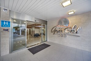 Entrada do alojamento