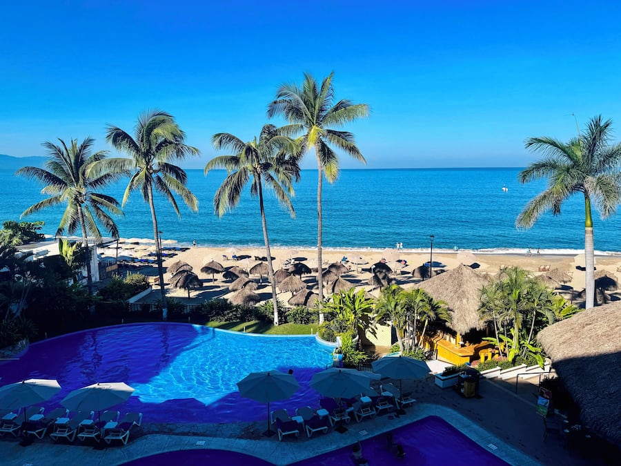 Deluxe Twin Room with Sea View | Vista para praia/oceano