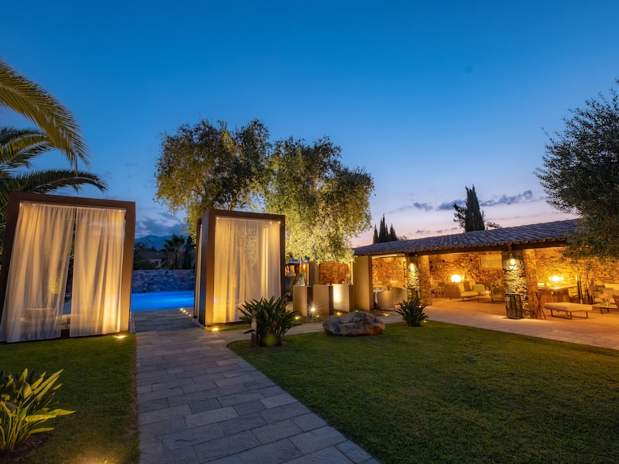 Terrenos do alojamento