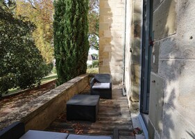 Quarto Duplo Deluxe (Plus) | Terraço/pátio interior