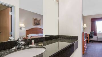 Chuveiro/banheira combinados, produtos de toalete grátis