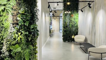 Sala de estar do lobby