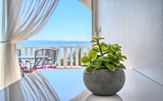 Estúdio Familiar, vista para o mar | Varanda