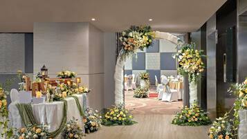 Espaço interior para casamentos