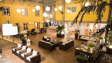 Espaço exterior para banquetes