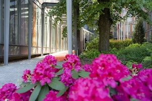 Entrada do alojamento