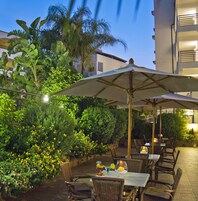 Terraço no piso superior