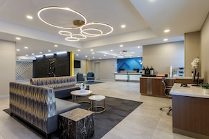 Sala de estar do lobby