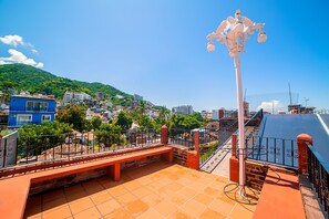 Terraço no piso superior