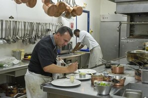 Almoço e jantar, culinária local