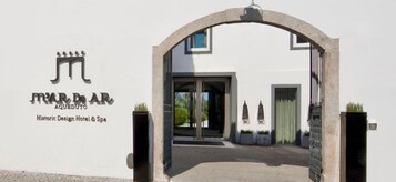 Entrada do alojamento