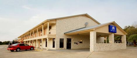 Entrada do alojamento