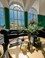 Sala de estar do lobby