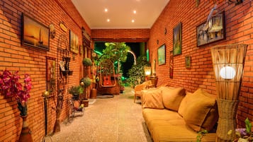 Sala de estar do lobby
