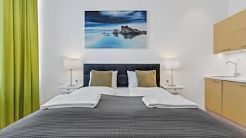 Estúdio panorâmico | Cortinas blackout, quartos à prova de som, berços grátis