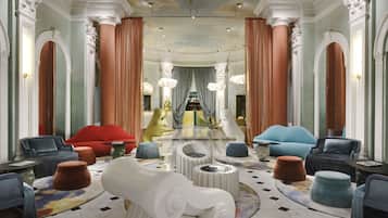 Sala de estar do lobby