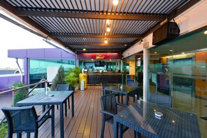 Terraço no piso superior