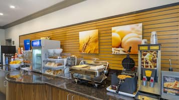 Café da manhã continental grátis todos os dias