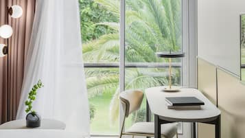 1 quarto, minibar, cofre no quarto, secretária