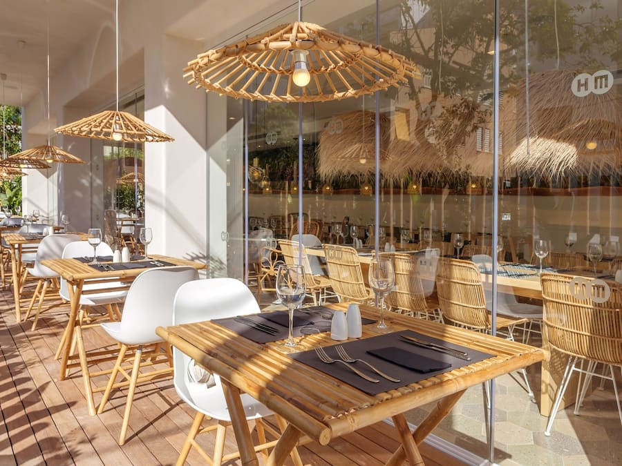 Opções para refeição ao ar livre