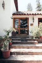 Fachada da propriedade