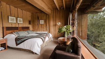 1 quarto, frigobar, cofres nos quartos