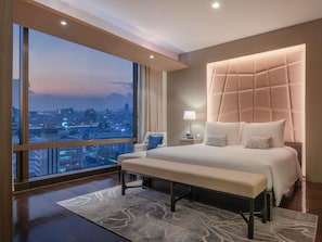 Suite Deluxe, 1 cama king-size | Vista para a cidade