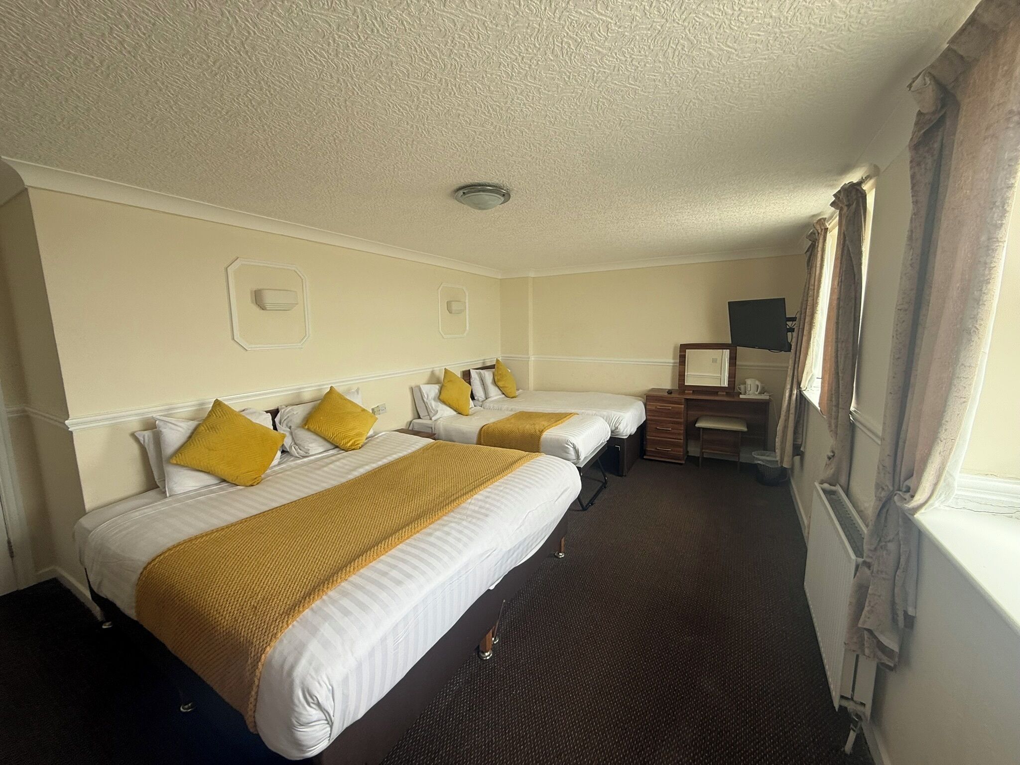Quarto Familiar, vista para o mar | Roupa de cama fornecida 