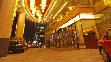 Entrada do alojamento