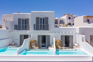 Ocean View Junior Suite Heated Private Infinity Pool with Glass Wall | Piscina particular
