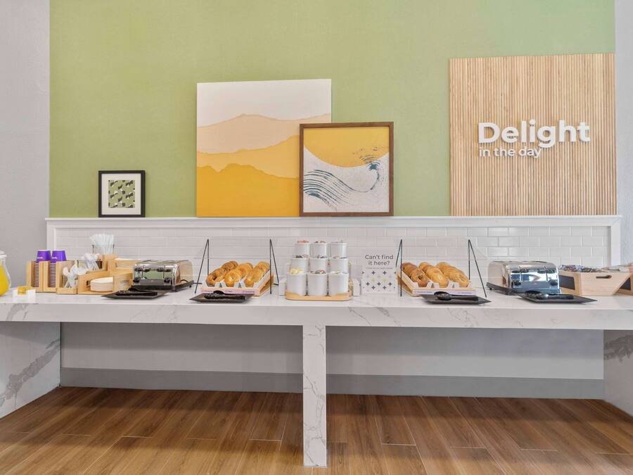 Café da manhã continental grátis todos os dias