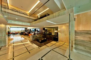 Sala de estar do lobby