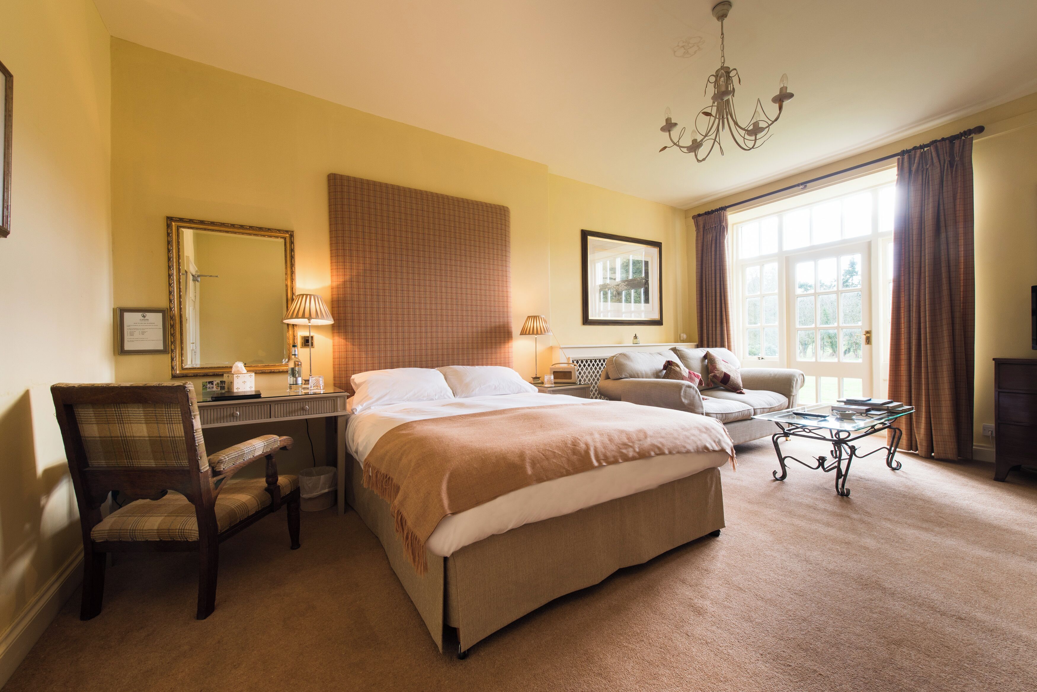 Quarto Duplo, no rés do chão | Lençóis de algodão egípcio, roupa de alta qualidade 