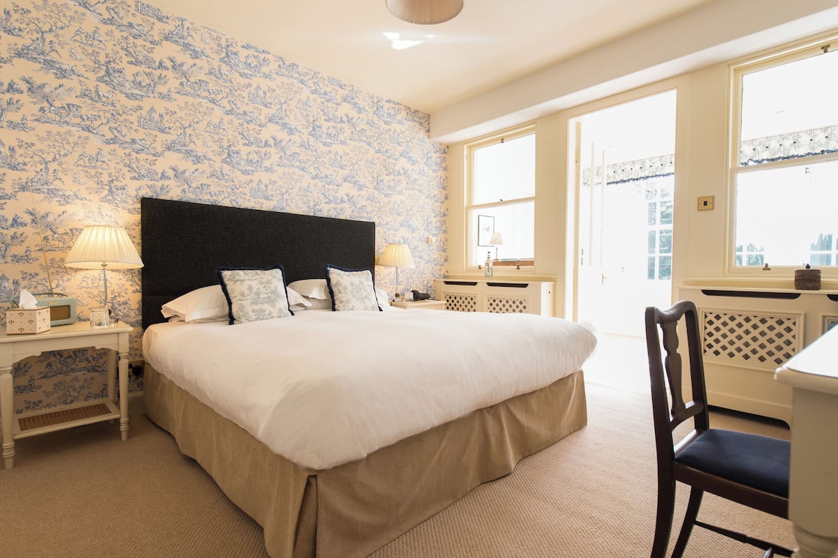 Quarto Duplo de Luxo | Lençóis de algodão egípcio, roupa de alta qualidade