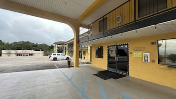 Entrada do alojamento