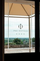 Terraço no piso superior