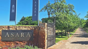 Entrada da propriedade