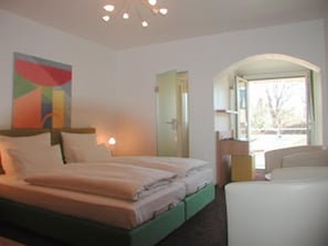 Quarto Duplo ou Twin Comfort | Vista para o jardim