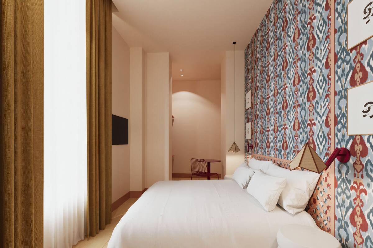 Wi-Fi de cortesia, roupa de cama