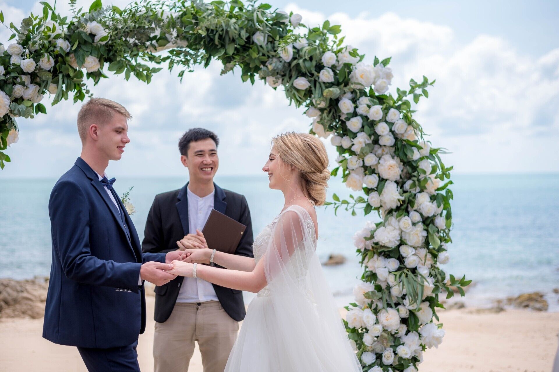 Área externa para casamento