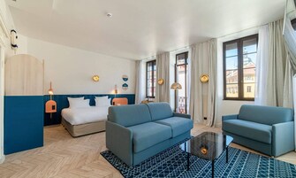 Suite, varanda (Empereur) | Cofre no quarto, Wi-fi grátis, roupa de cama fornecida 