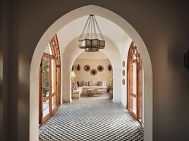 Sala de estar do lobby