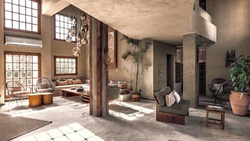 Sala de estar do lobby