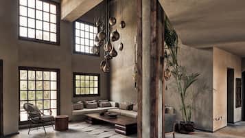 Sala de estar do lobby
