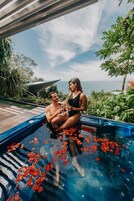 Pacific Jacuzzi Suite | Terraço/pátio