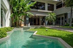 Entrada do alojamento